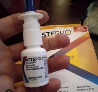 Astepro Azelastine Hydrochloride Allergy Steroid Free Antihistamine ...
