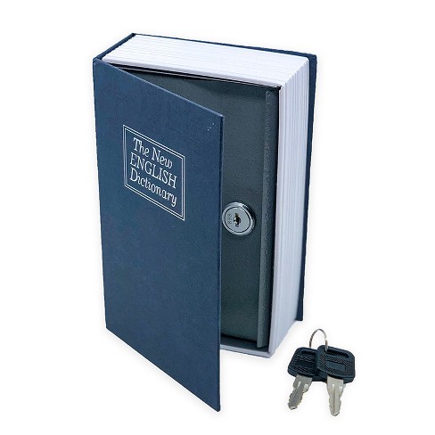 Flipo Secret Safe Dictionary Diversion Metal Safe Lock Box For Home ...