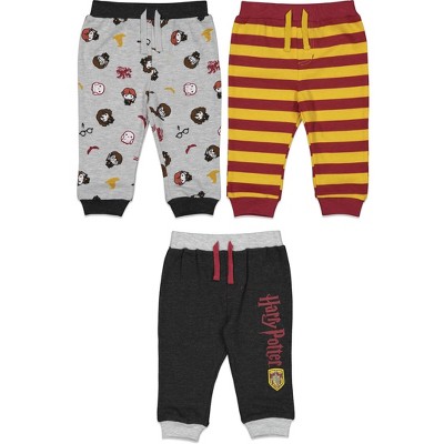 Wizarding World Harry Potter Newborn Baby Boys Fleece 4 Pack Jogger ...