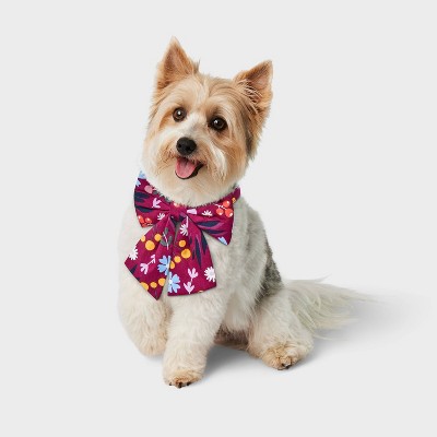 Floral Fashion Dog Bowtie Boots Barkley One Size Fits Most Target