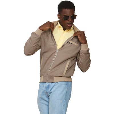 Members Only Men's Original Iconic Racer Jacket - Small, Khaki : Target