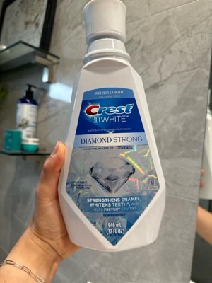 Crest 3d White Diamond Strong Wintermint Mouthwash - 1l : Target