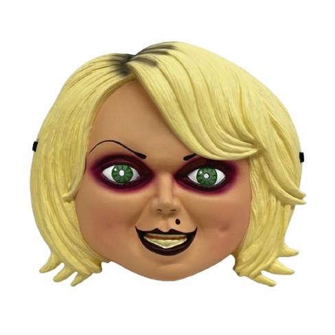 Rubies Bride Of Chucky Tiffany Adult Vacuform Half Mask : Target