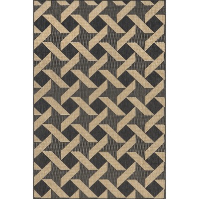 Nuloom Geometric 5x8 Indoor/outdoor Area Rug For Living Room Patio Deck ...