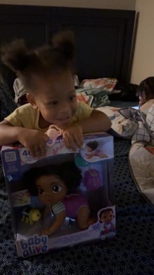 Baby Alive Crawl N Play Baby Doll Tilly: Requires 4 Aa Batteries, 13.5 ...