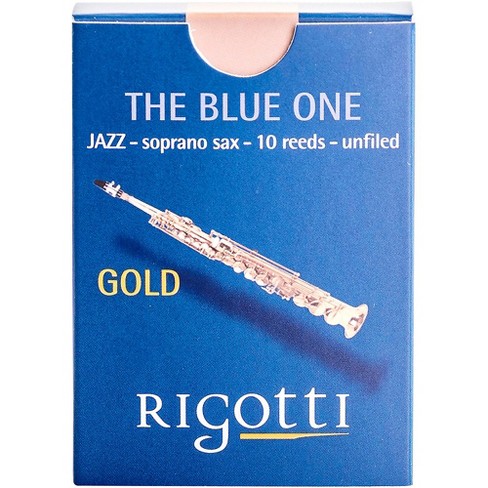 Rigotti Gold Soprano Saxophone Reeds Strength 3 Medium : Target