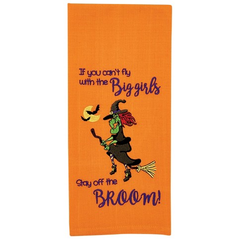 Park Designs Fly With The Big Girls Witch Dishtowel Set Of 2 : Target