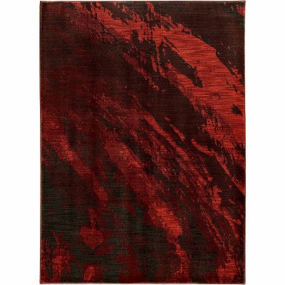 Luxe Weavers Floral Modern Yellow 5x7 Area Rug For Living Rooms : Target