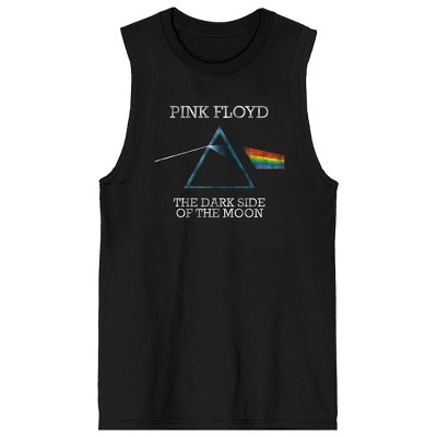 Pink Floyd Dark Side Of The Moon Men's Black Graphic Tank Top : Target