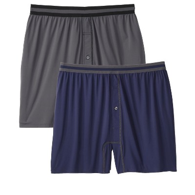 Kingsize Men's Big & Tall Cotton Boxers, 10-pk - 3xl, Black : Target