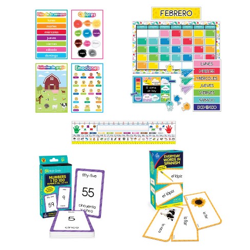 Carson Dellosa Education Bilingual Spanish Classroom Teacher Bundle ...
