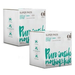 Cora Organic Cotton Ultra Thin Regular Fragrance Free Pads With Wings ...