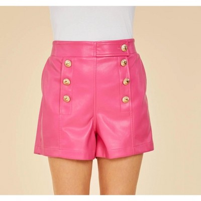 Women's Vegan Leather Short - Dolce Cabo : Target