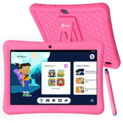 Contixo Kids Tablet K102, 10-inch Hd, Ages 3-7, Tablet With Camera ...