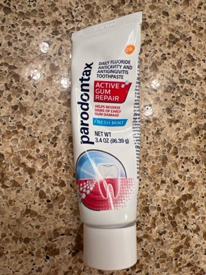Parodontax Active Gum Repair Toothpaste - Fresh Mint - 3.4oz : Target