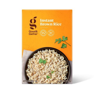 Instant Brown Rice - 14oz - Good & Gather™ : Target