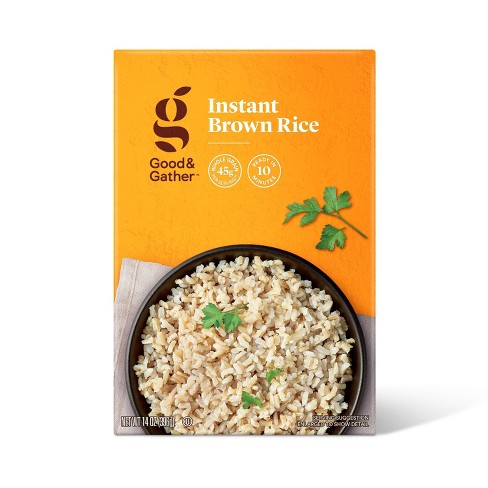 Instant Brown Rice - 14oz - Good & Gather™ : Target
