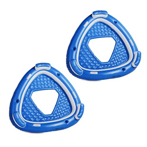 Zone Tech Inflatable Floating Island Pool Float – Comfortable ...