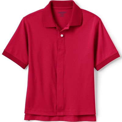 Girls' Short Sleeve Interlock Uniform Polo Shirt - Cat & Jack™ Light ...