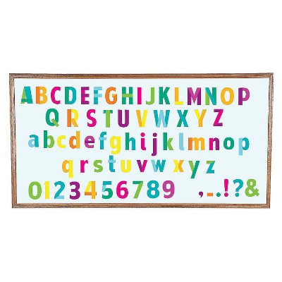 Fun Express Bright Classroom Bulletin Board Letters & Numbers - 228 Pc ...