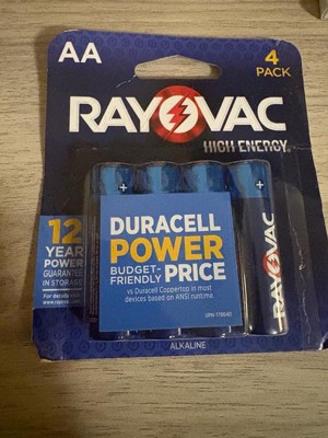 Rayovac High Energy Aa Batteries 16pk - Alkaline Battery : Target