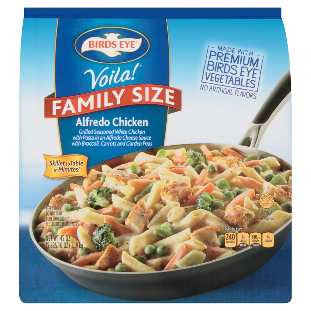 Upc 014500014191 Birds Eye Voila Frozen Alfredo Chicken 42oz