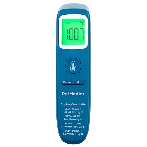 Petmedics Non-contact Digital Thermometer For Dogs & Puppies - Non ...