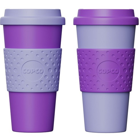 Copco Acadia 16oz Travel Mug With Lid, Set Of 2 Double Wall Insulated ...