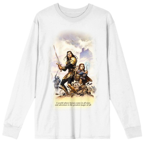 Willow Madmartigan & Willow Illustration Crew Neck Long Sleeve Men's ...