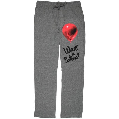 Stephen King's It Pennywise Want A Balloon Men's Lounge Sleep Pajama ...