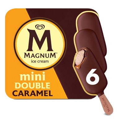 Magnum Mini Ice Cream Bars Double Caramel - 6ct : Target