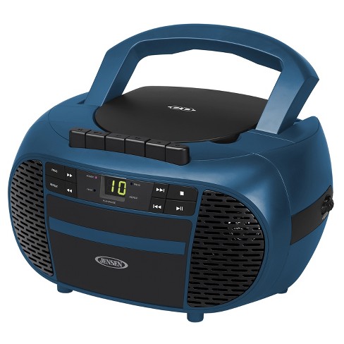 Jensen® Portable Cd Music System With Cassette Player/recorder And Am ...
