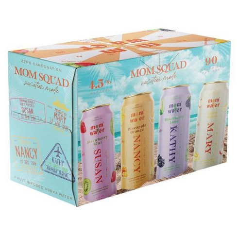 Mom Water - Vacation Mode Variety Pack 8pk/355ml Cans : Target