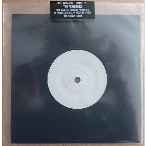 The Residents - Not Available (work In Progress) As Prepared By Ralph ...