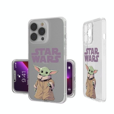 Keyscaper Star Wars: The Mandalorian Grogu Color Block Clear Cell Phone ...