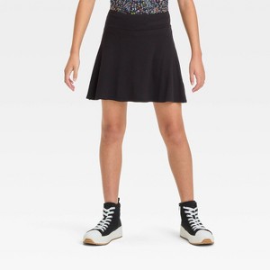 Girls' Knit Skort - Art Class™ Black L : Target