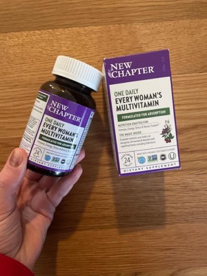 New Chapter Women's Multivitamin, Every Woman's One Daily For Immune ...
