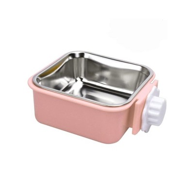 Wonder Meadow - Hanging Removable Pet Bowl For Crates Pink : Target