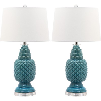 360 Lighting Kate 24 3/4" High Farmhouse Rustic Modern Table Lamps Set ...