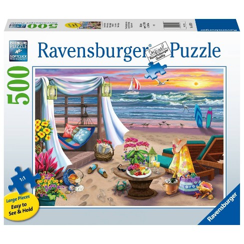 Ravensburger Cabana Retreat Large Format Jigsaw Puzzle - 500pc : Target