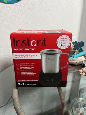 Instant Magic Cup 9-in-1 Frother With 17oz Stainless Steel Cup : Target