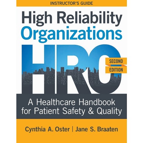 Instructor Guide For High Reliability Organizations, Second Edition ...