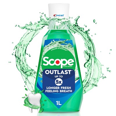 Crest + Scope Complete Whitening Toothpaste, Minty Fresh - 5.4oz/2pk ...