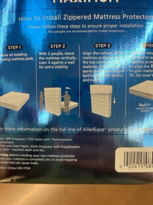 Perfect Protection Waterproof Mattress Protector - Allerease : Target