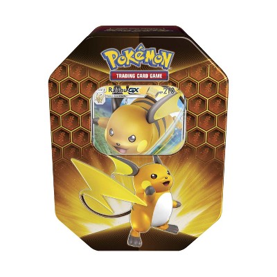 Pokemon TCG Sun and Moon 11.5 Hidden Fates GX Tin- Raichu GX : Target