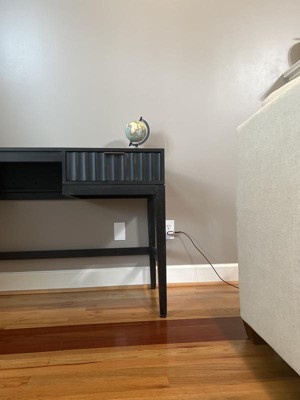 Thousand Oaks Wood Scalloped Desk Brown - Threshold™ Designed With ...