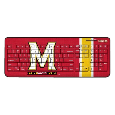 Keyscaper Maryland Terrapins Stripe Wireless Usb Keyboard : Target