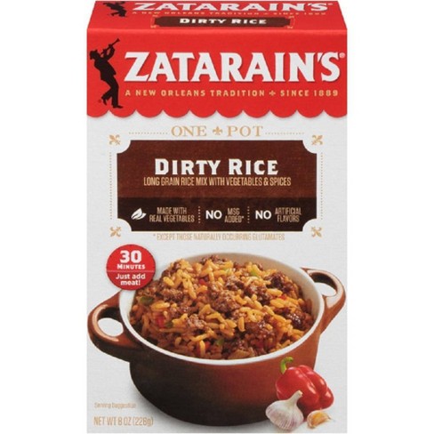 Zatarain's New Orleans Style Dirty Rice Mix - 8oz : Target