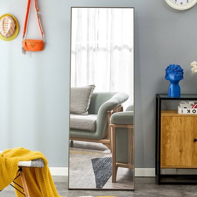 Neutypechic Wood Frame Full Length Mirror, Dressing Mirror, Decorative ...