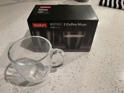 Bodum Bistro 12oz Single Wall Mug - 2pc Set : Target